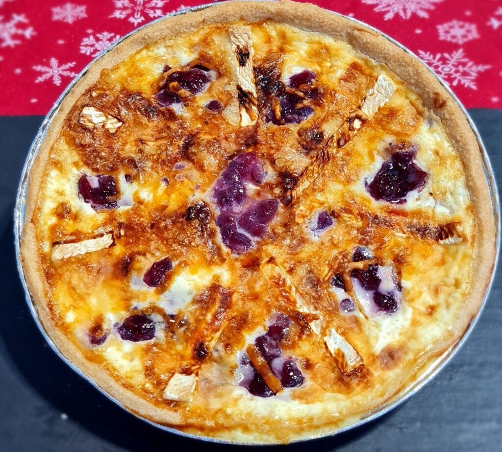Bacon, Brie & Cranberry Quiche - Cranswick Farm Shop